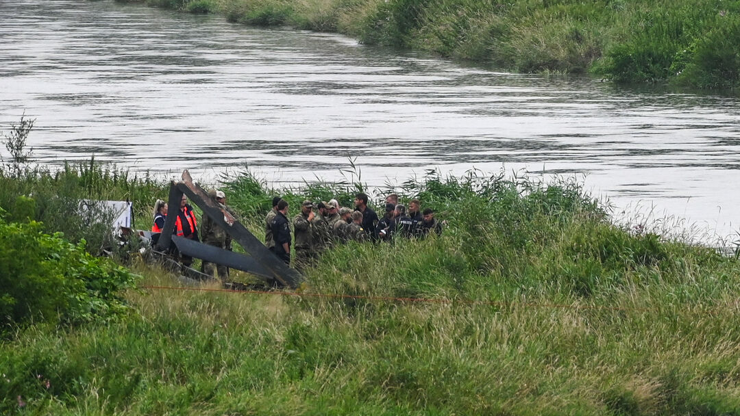 Hubschrauberabsturz bei Grimma: Ursache gefunden - Radio Dresden